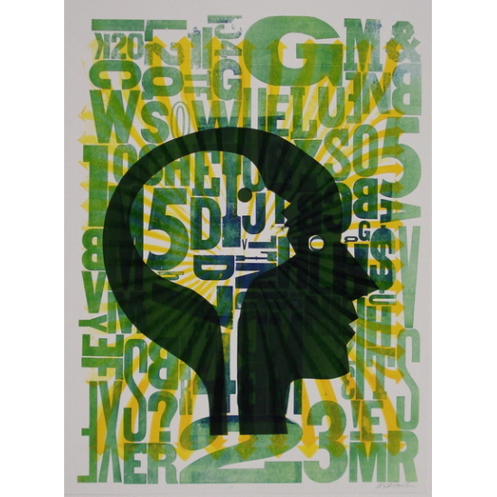 Thought Process art print 2 by Dirk Fowler - Poster Cabaret